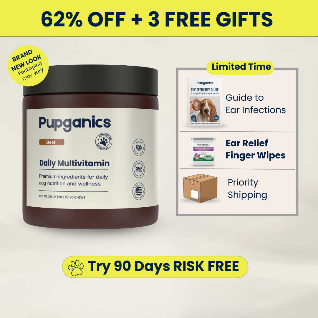 Pupganics Ear Infection Support Daily Chews